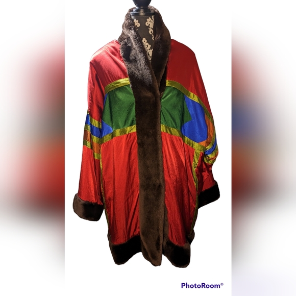 Kenar | Jackets & Coats | Vintage Plus Ann Tjian For Kenar Reversible ...